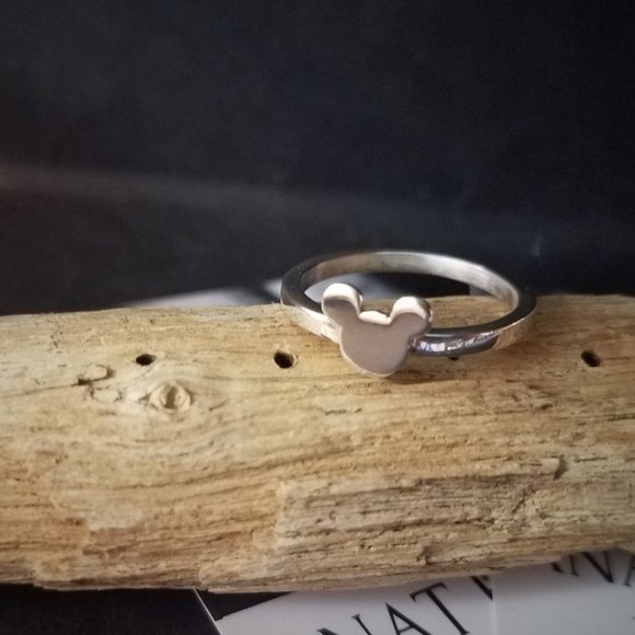 Anat Perez | Jewelry | Mickey Mouse Ring 4k Solid White Gold Ring A ...